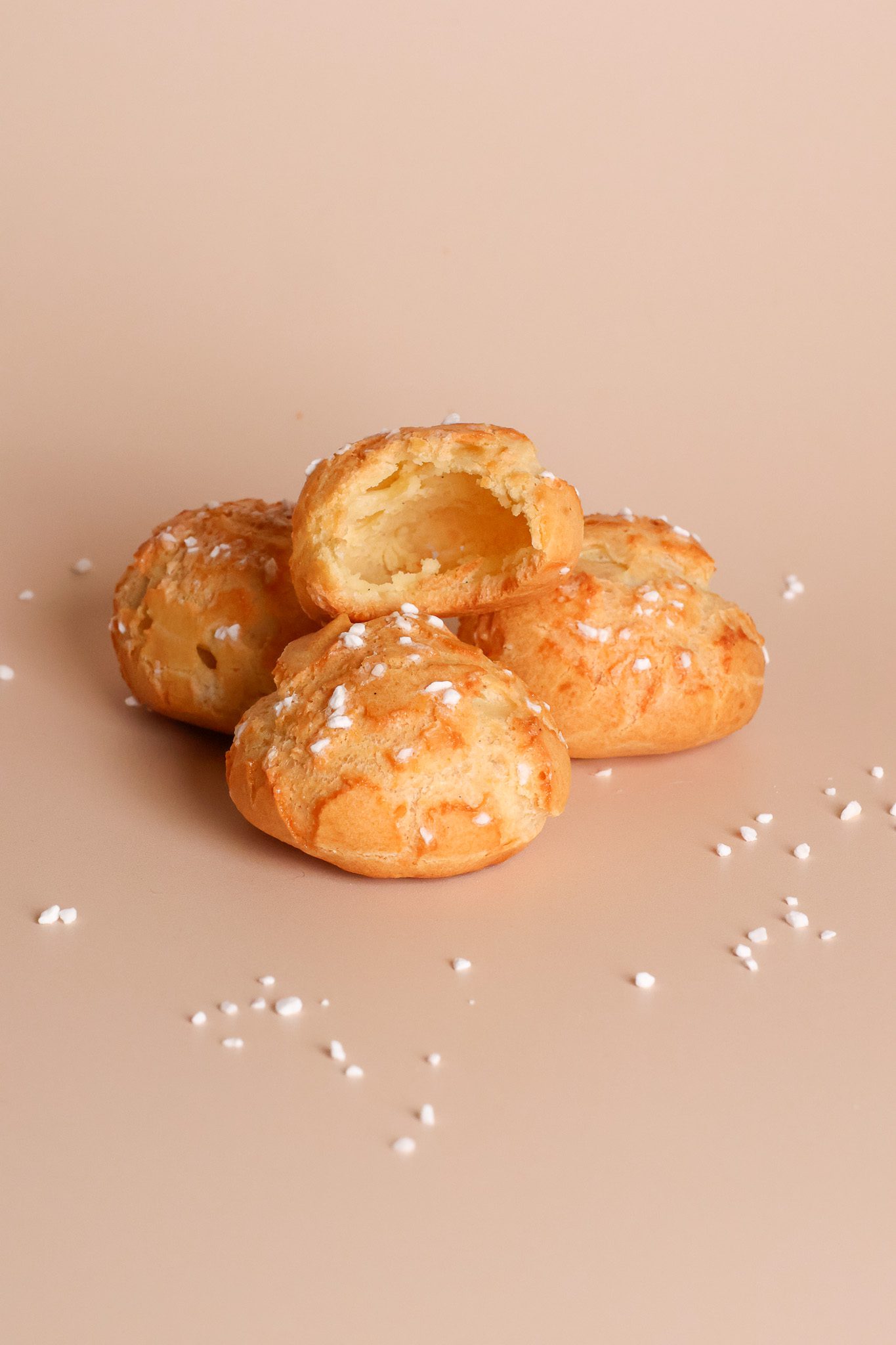 Chouquettes (French Sugar Puffs) - Rena Sak | A Girl and a Spoon